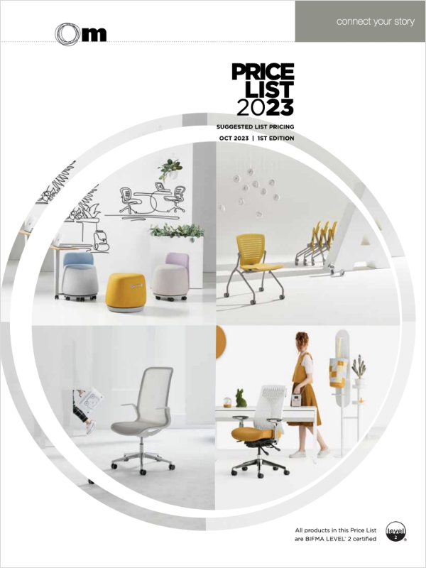 Price list 2023 - OM | OM Seating