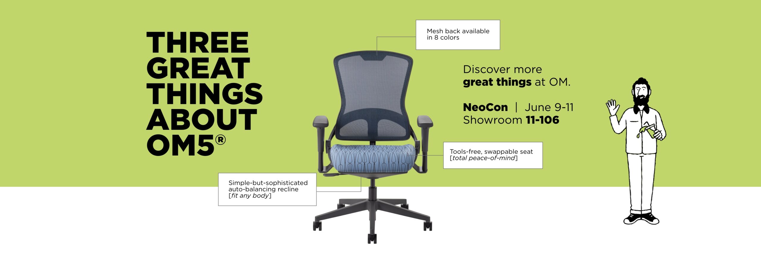 NEOCON 2025 WEB sliders-wide screen 1 - OM | OM Seating