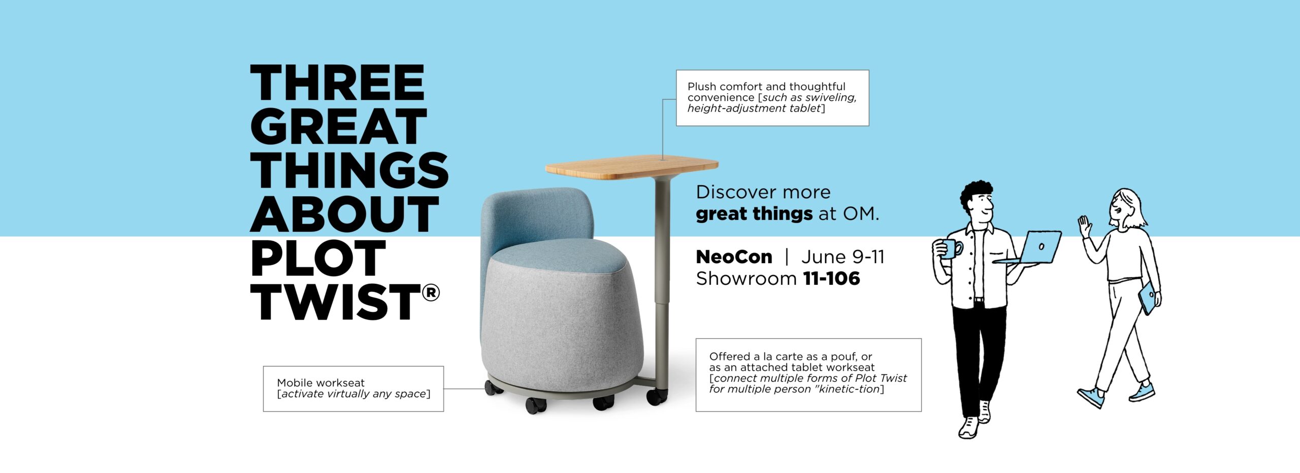 NEOCON 2025 – WEB sliders-wide screen – 2A - OM | OM Seating